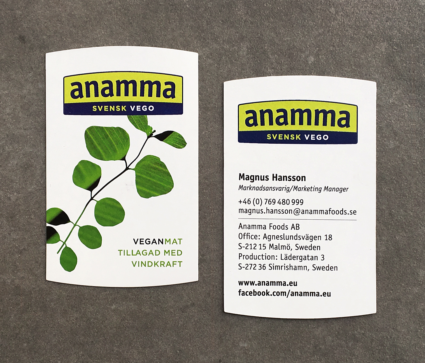 Anamma logo - Tintin Blackwell AB